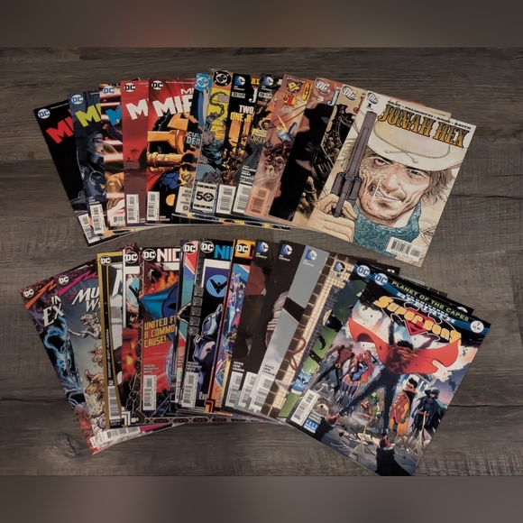 Accents | 27 Dc Comics Lot Jonah Hex Mister Miracle Dr Fate Nightwing ...